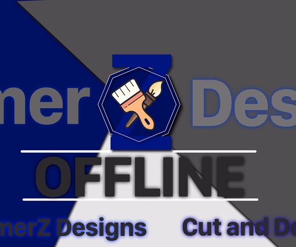 ArtStation - Twitch Banner Template Vectornator | Tutorials