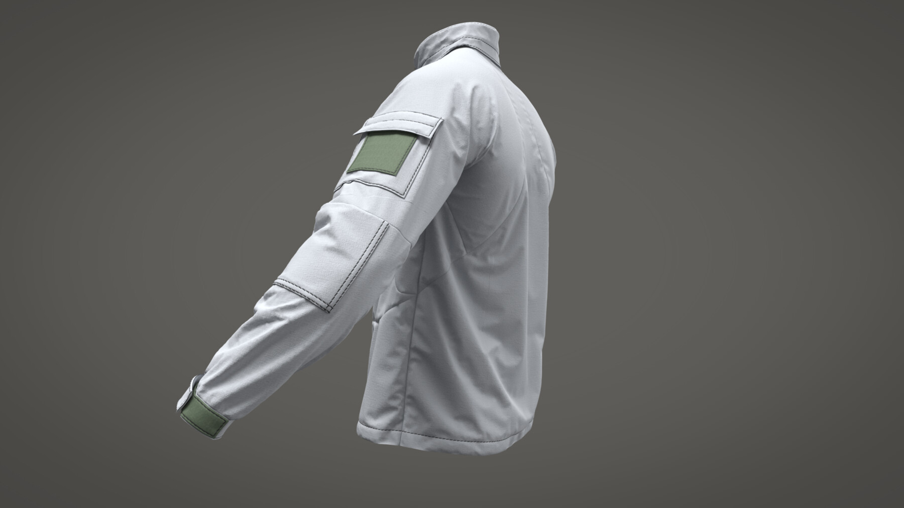 ArtStation - Military Jacket SoftShell PCU Level 5 (Marvelous Designer ...