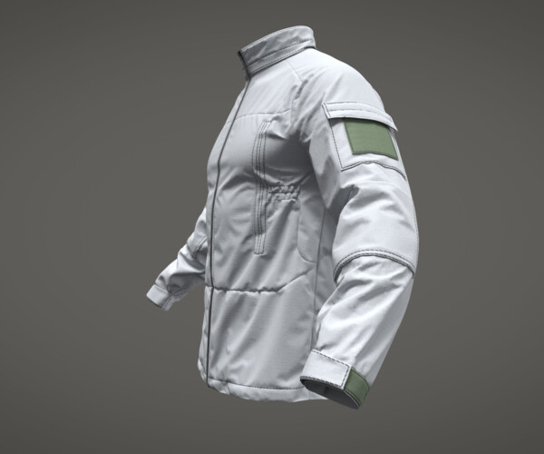 ArtStation - Military Jacket SoftShell PCU Level 5 (Marvelous Designer ...