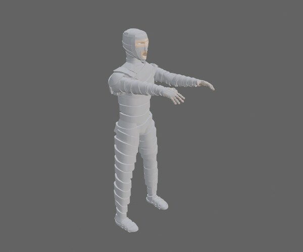 ArtStation - Mummy - Mumia 3D model | Game Assets