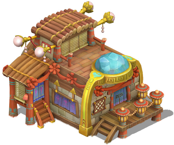 ArtStation - Cartoon version - jewelry shop 03 | Game Assets
