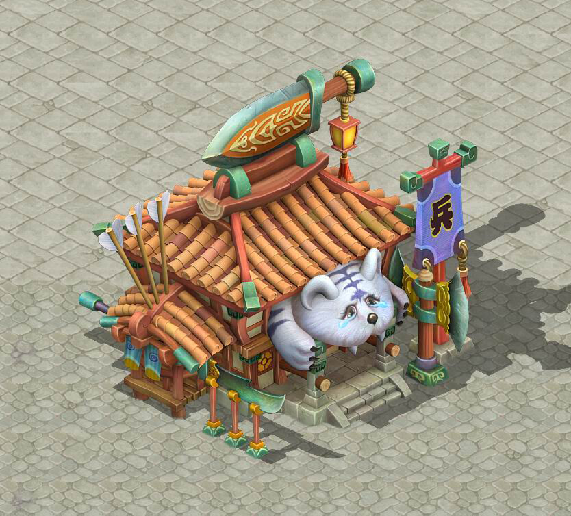 ArtStation - Cartoon version - weapons store | Game Assets