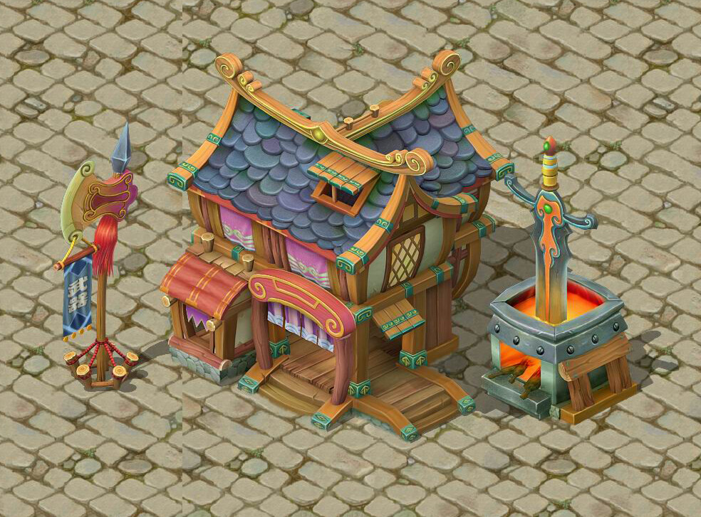 ArtStation - Cartoon Edition - Arsenal 02 | Game Assets