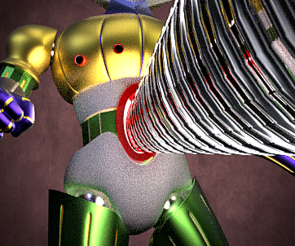 ArtStation - Jeeg Robot - Rigged | Game Assets