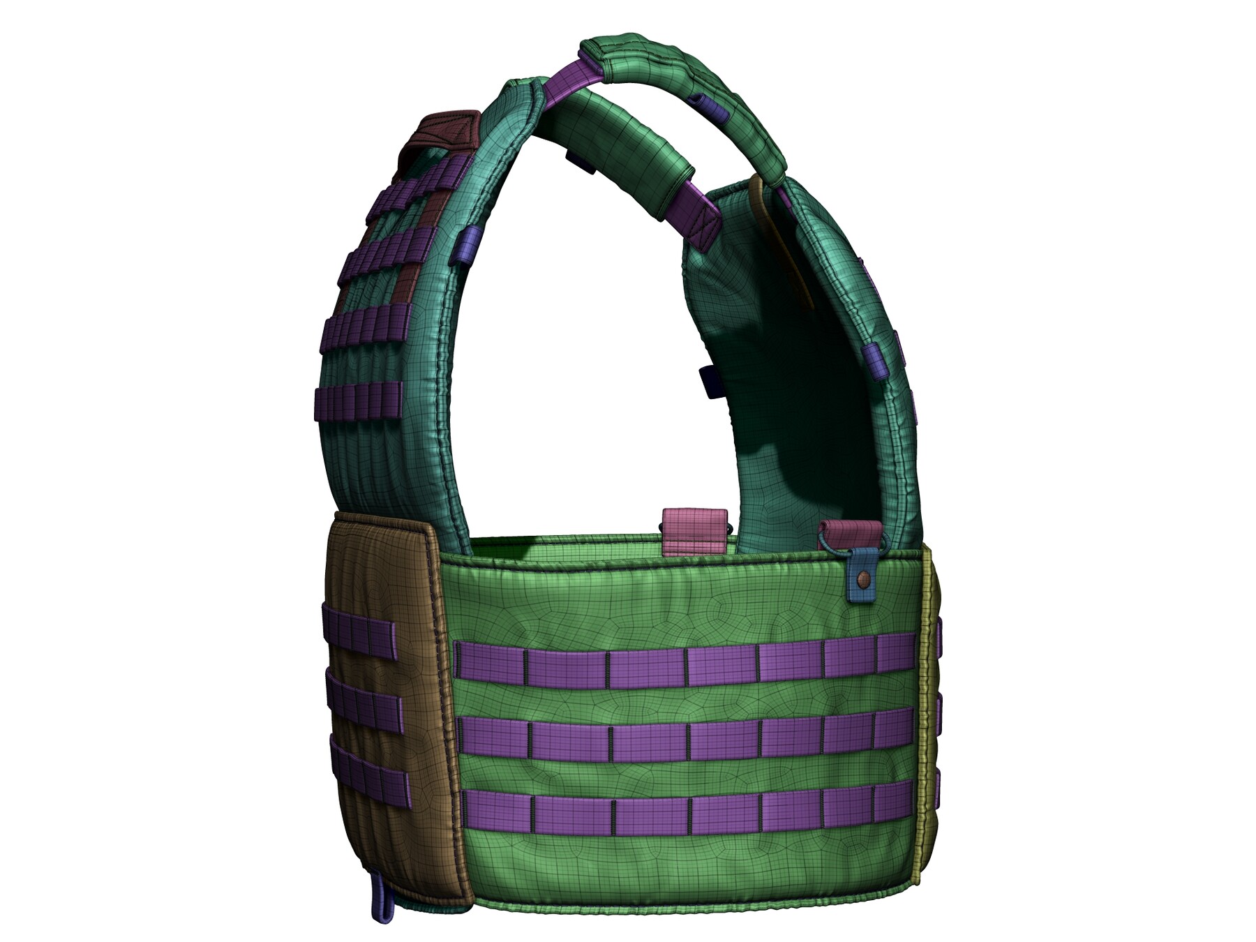 ArtStation - Zbrush Tactical Military Vest | Game Assets