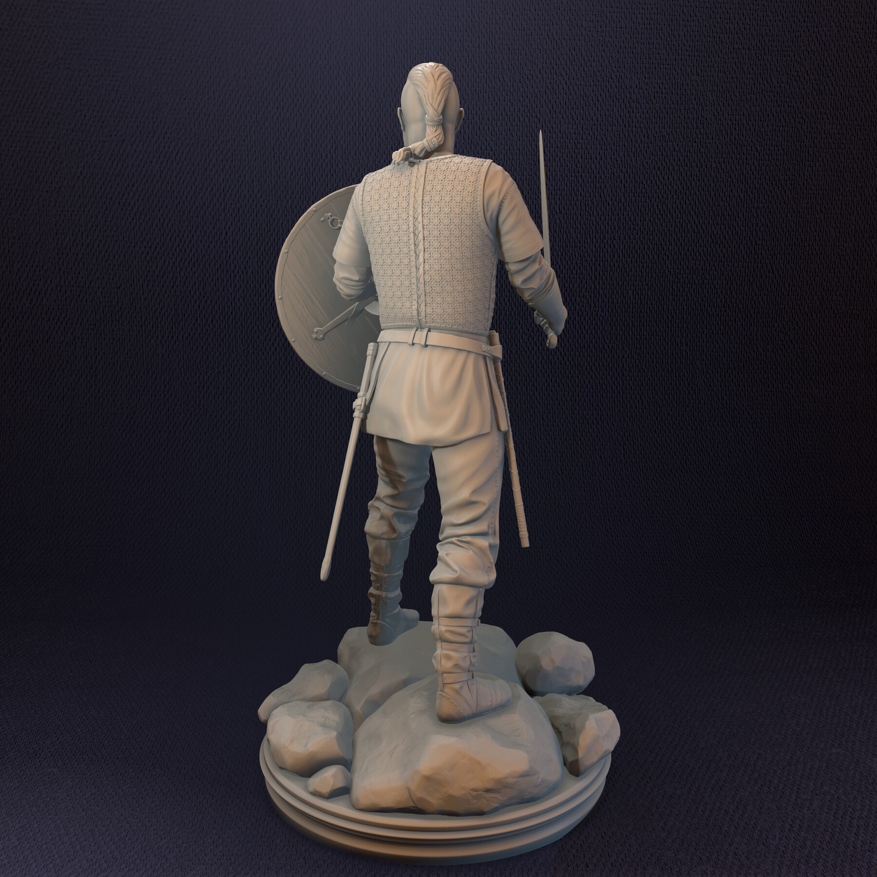 ArtStation - Ragnar Lothbrok 3D print model | Resources
