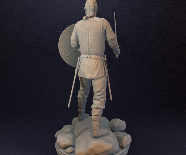 ArtStation - Ragnar Lothbrok 3D print model | Resources