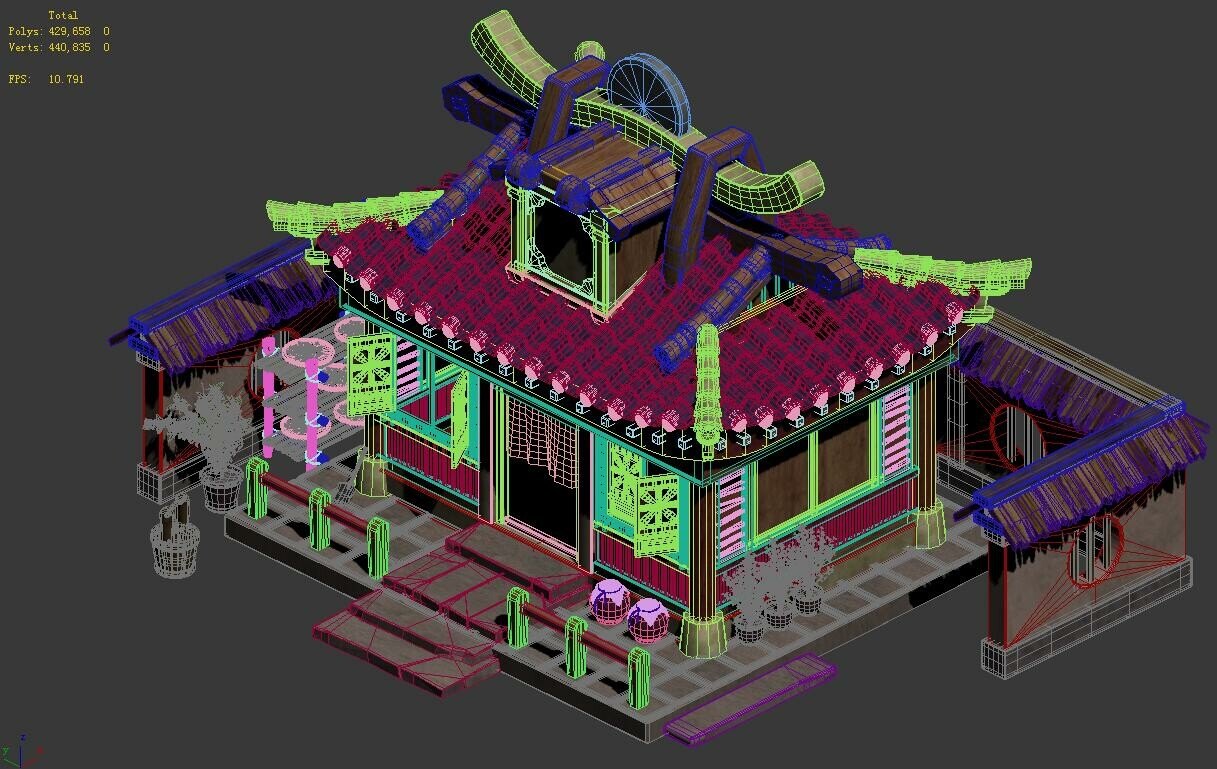 ArtStation - Cartoon - House 15 | Game Assets