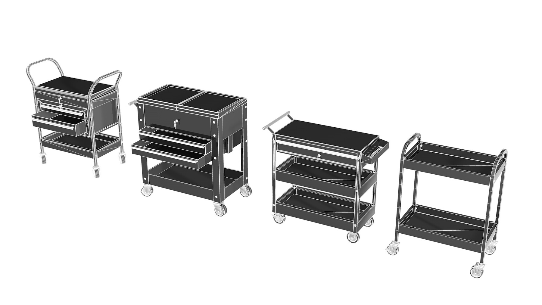 ArtStation - 4 Tool carts | Resources