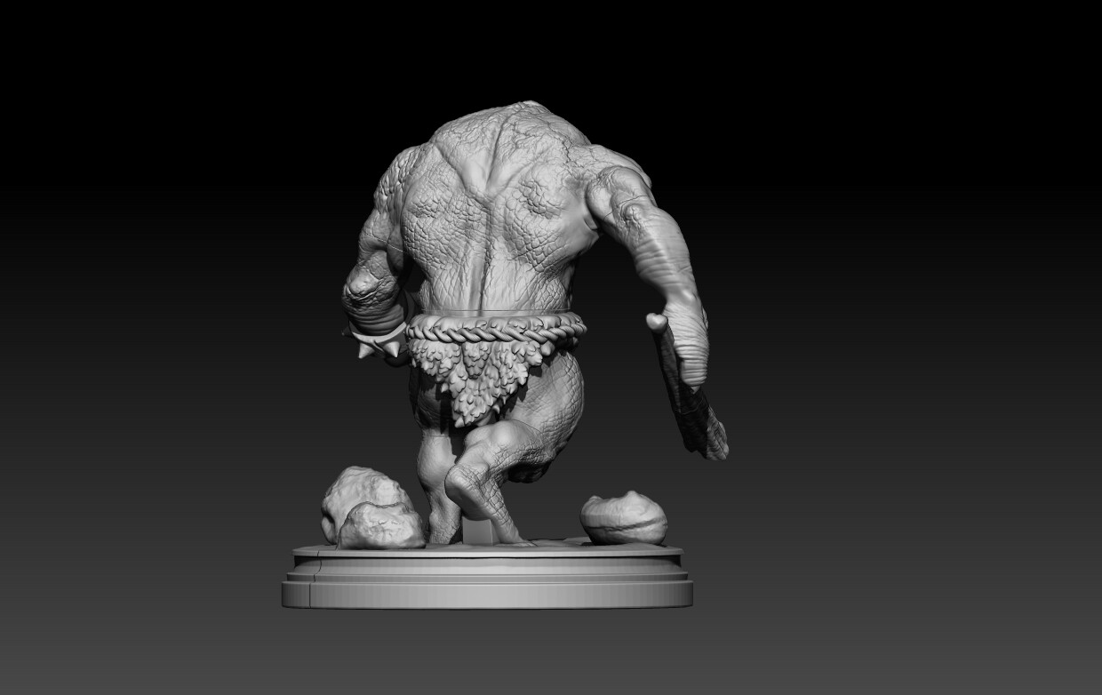 ArtStation - Cave Troll 3D Print | Resources