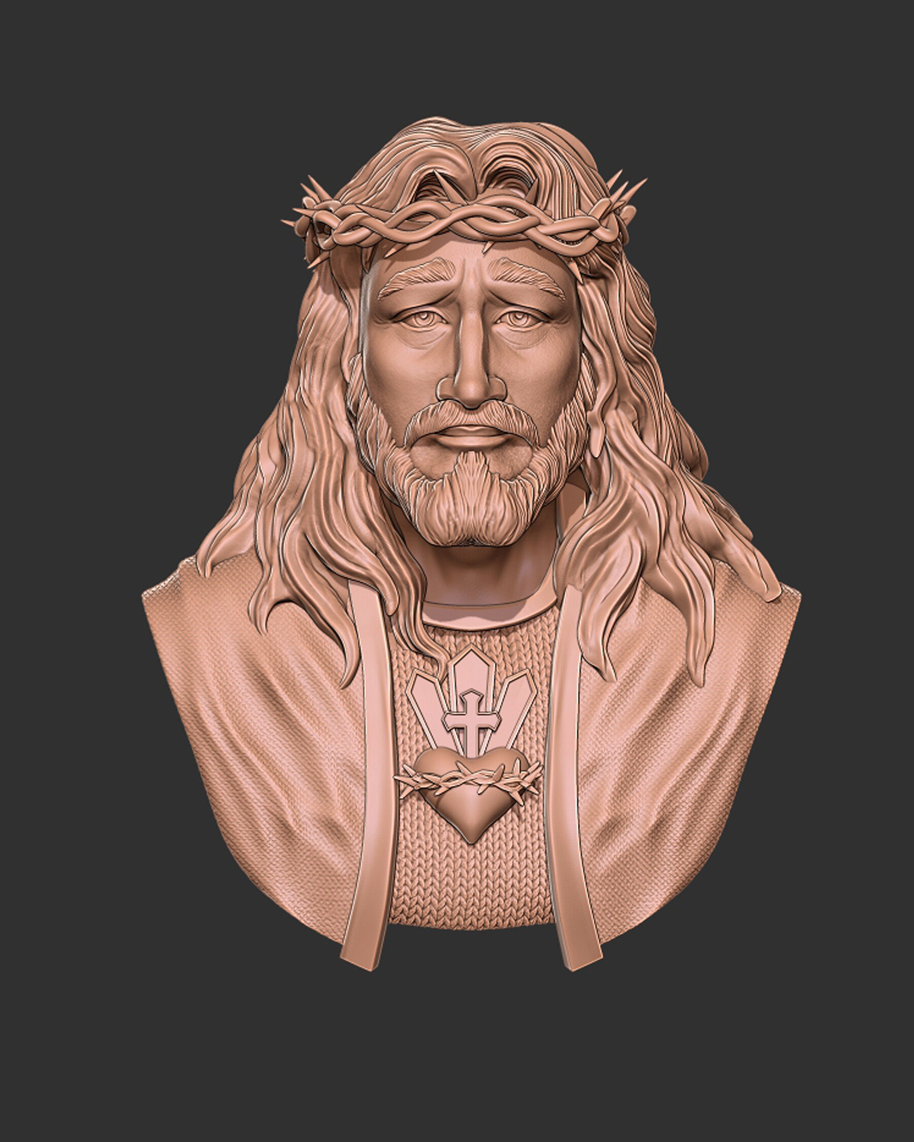 ArtStation - jesus 3D printable STL | Resources