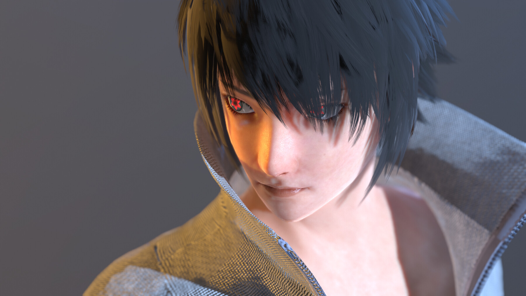 ArtStation - Game Ready Character_Uchiha Sasuke | Game Assets