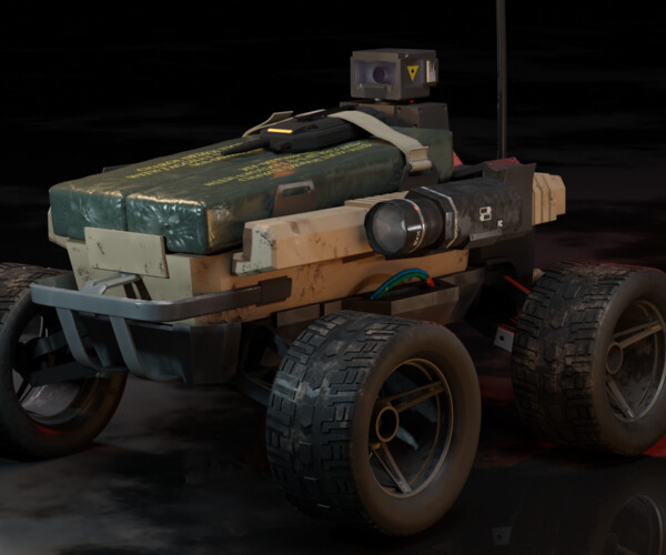 ArtStation - Call of Duty remote control car | Game Assets