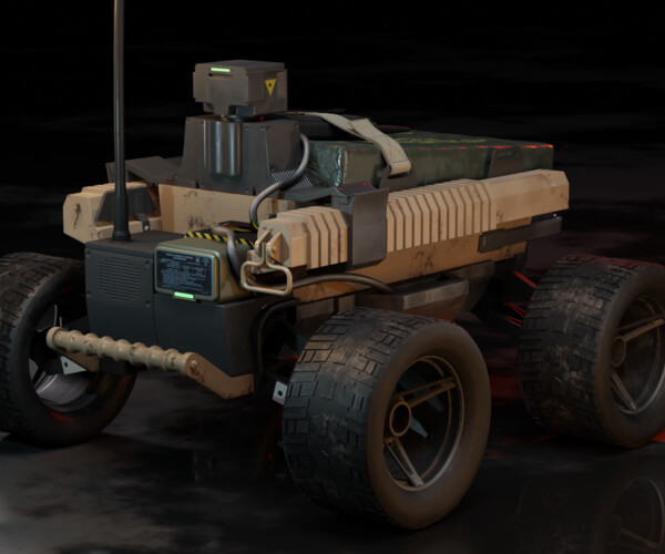 ArtStation - Call of Duty remote control car | Game Assets