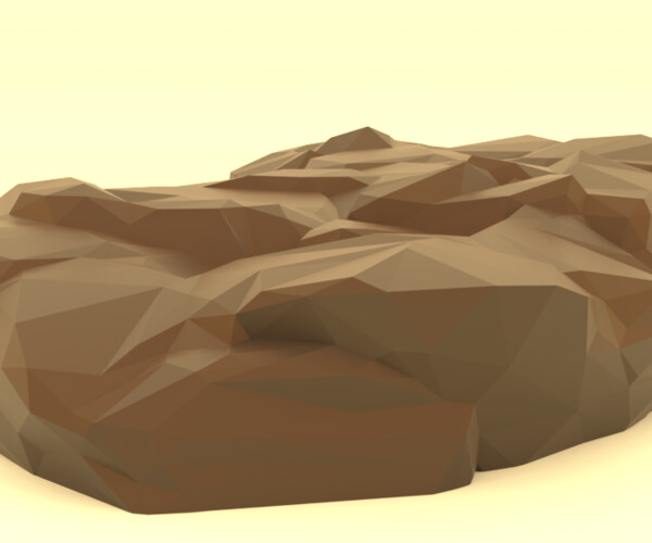 ArtStation - Low Poly Stone Mini Collection | Game Assets