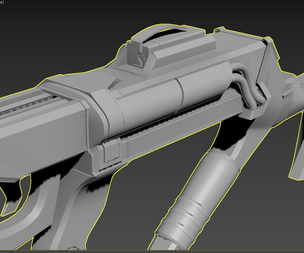 ArtStation - Modern SMG PBR | Resources