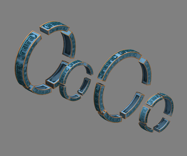 ArtStation - Magic - round wheel | Game Assets