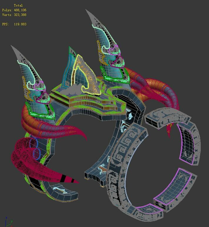 ArtStation - Magic - round wheel | Game Assets