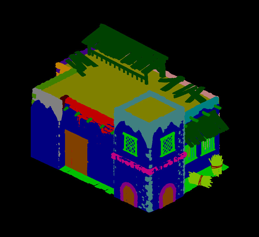 ArtStation - Desert Ancient Battlefield - House 02 | Game Assets