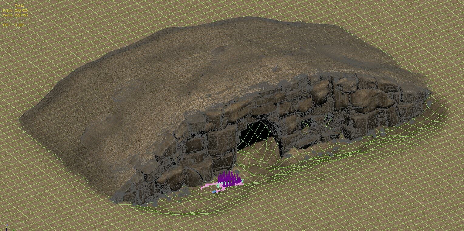 ArtStation - Desert - Monster Nest 3 | Game Assets
