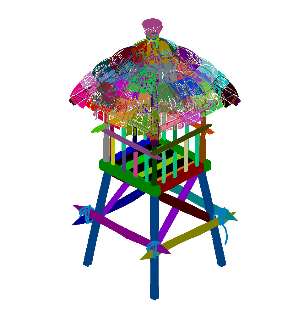 ArtStation - Cottage Tribe - Watchtower 02 | Game Assets