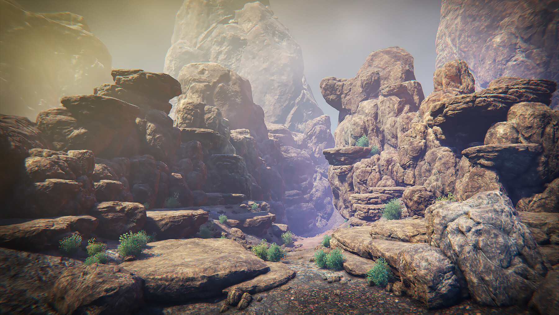 ArtStation - Western cliffs | Game Assets