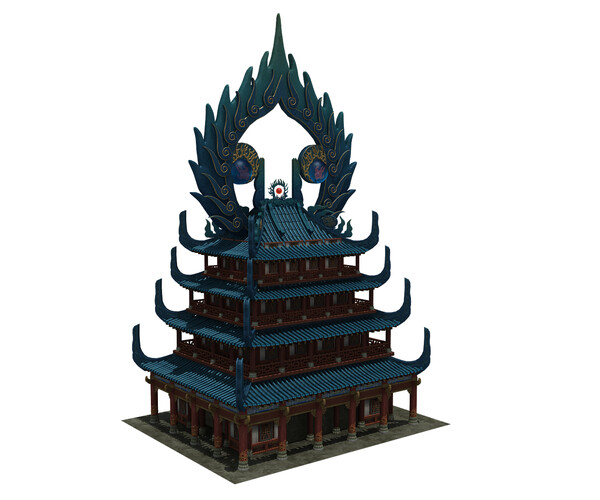 ArtStation - Game Login Interface - Architecture 01 | Game Assets