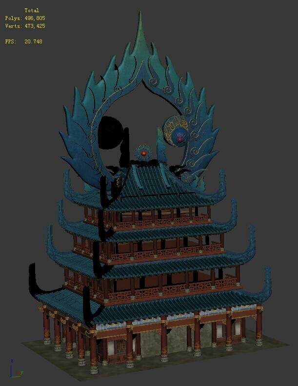 ArtStation - Game Login Interface - Architecture 01 | Game Assets