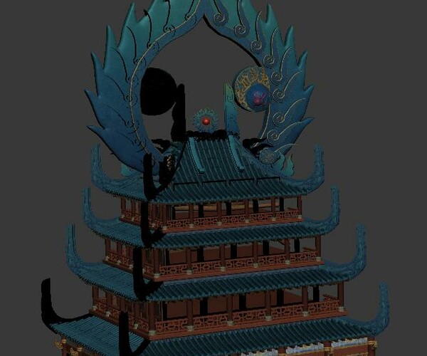 ArtStation - Game Login Interface - Architecture 01 | Game Assets