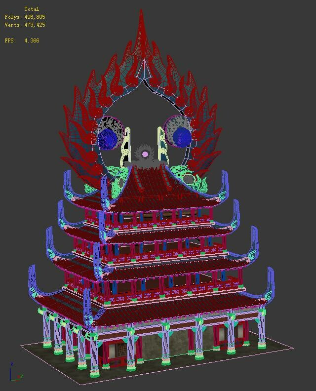 ArtStation - Game Login Interface - Architecture 01 | Game Assets