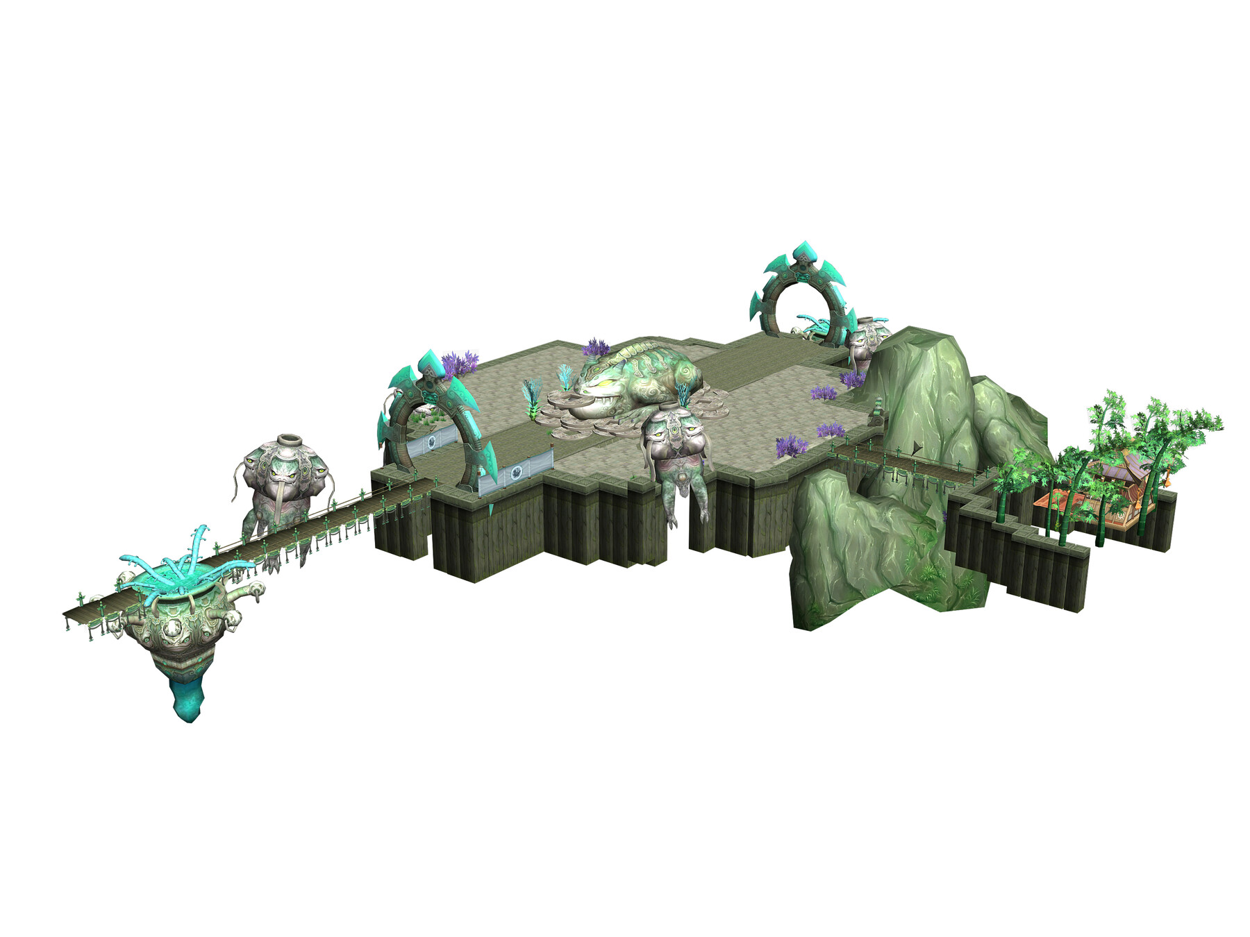 ArtStation - Game - Copy Scene | Game Assets