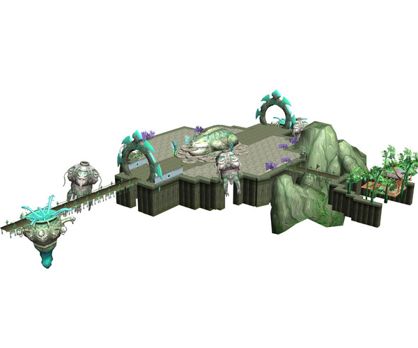 ArtStation - Game - Copy Scene | Game Assets