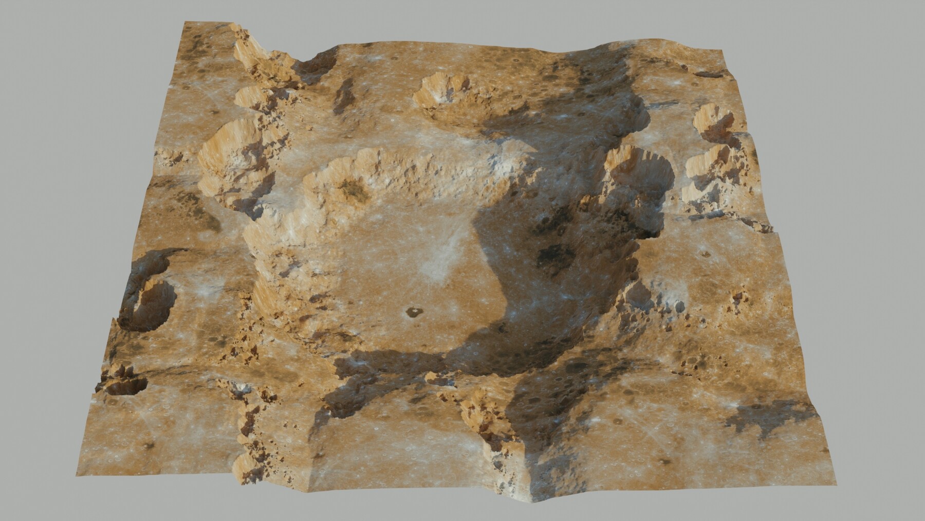 ArtStation - Crater 3D model | Resources