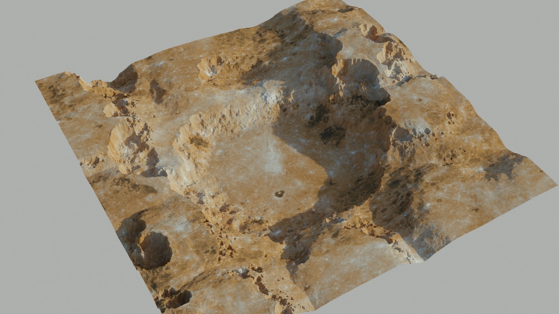 ArtStation - Crater 3D model | Resources