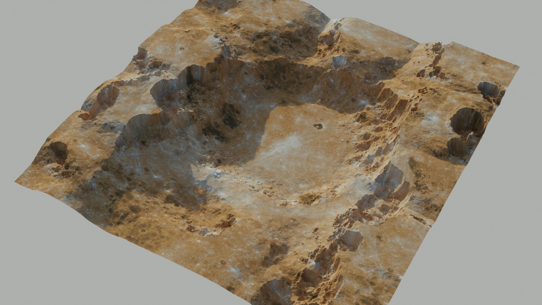 ArtStation - Crater 3D model | Resources