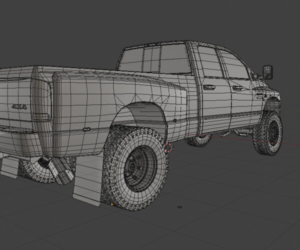 ArtStation - 2003 Dodge Ram 3500DRW Final | Resources