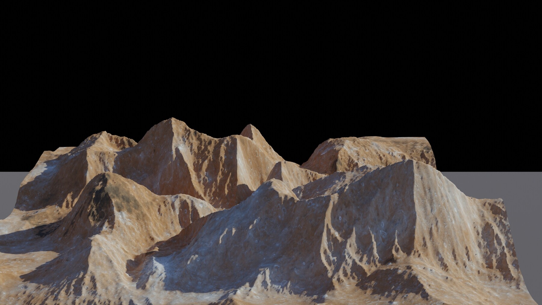 ArtStation - Planet Surface 3D model | Resources