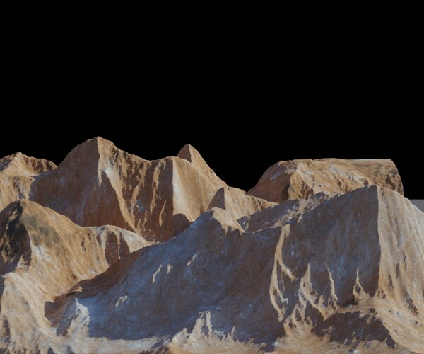 ArtStation - Planet Surface 3D model | Resources