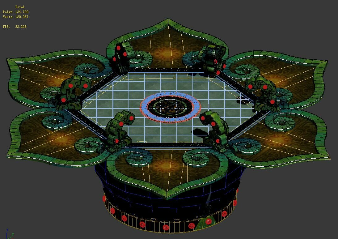 ArtStation - Religion - Altar Platform 02 | Game Assets