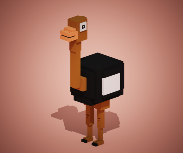 ArtStation - Ostrich | Resources