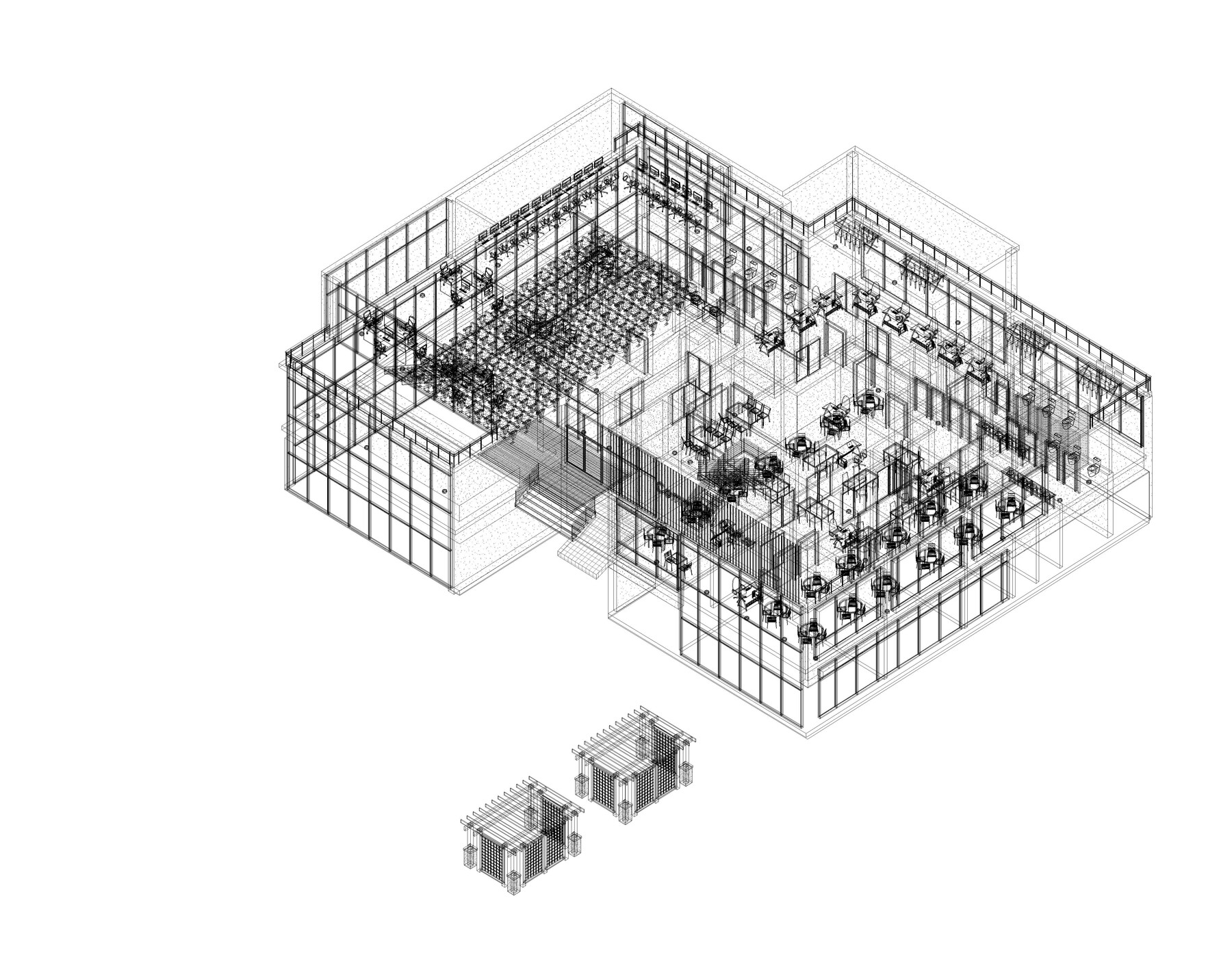 ArtStation - Revit Community center 2020 3D model | Resources