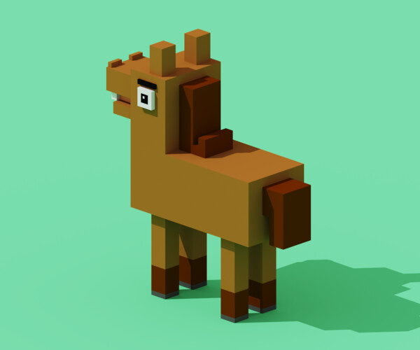 ArtStation - Normal horse | Resources