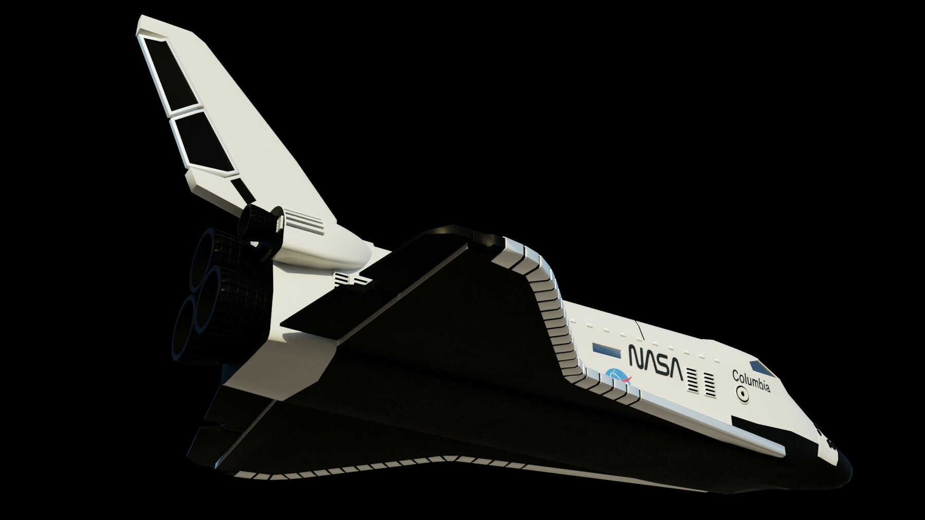 ArtStation - Space Shuttle 3D model | Resources