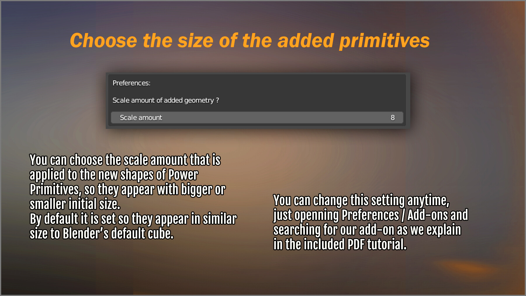ArtStation - Power Primitives Add-on For Blender | Resources