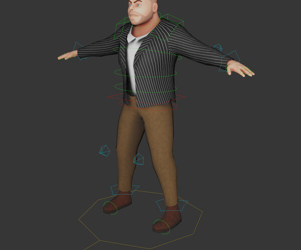 ArtStation - BOB , ready to anmiate character | Resources