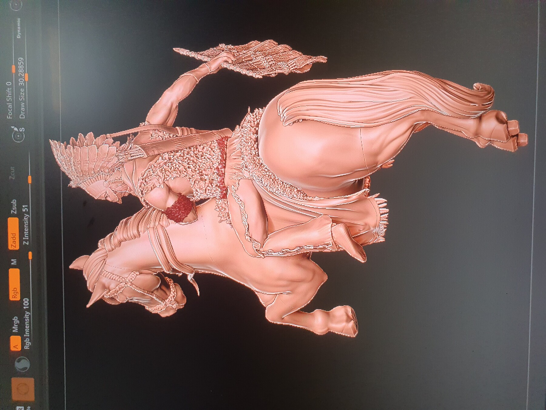 ArtStation - indian native american on horse | Resources
