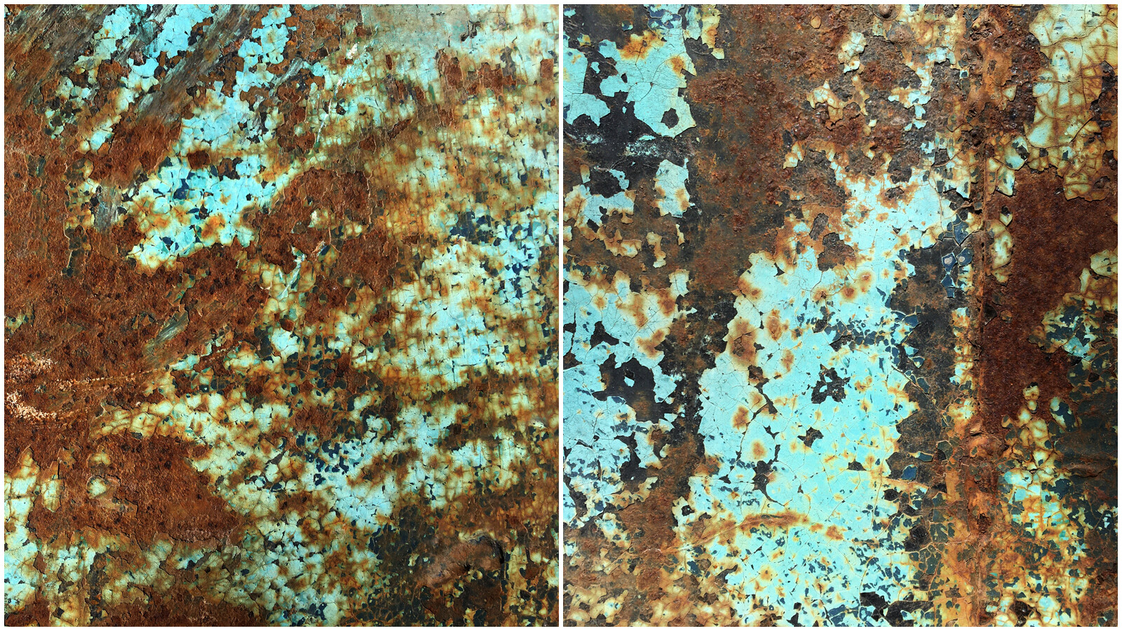 ArtStation - 15 Teal Rust Textures | Resources