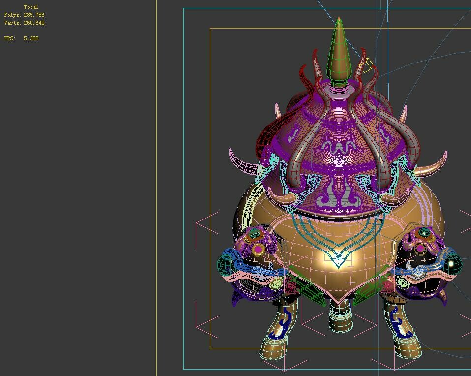 ArtStation - Game Model - Family Objects - Small Censer 01 | Game Assets