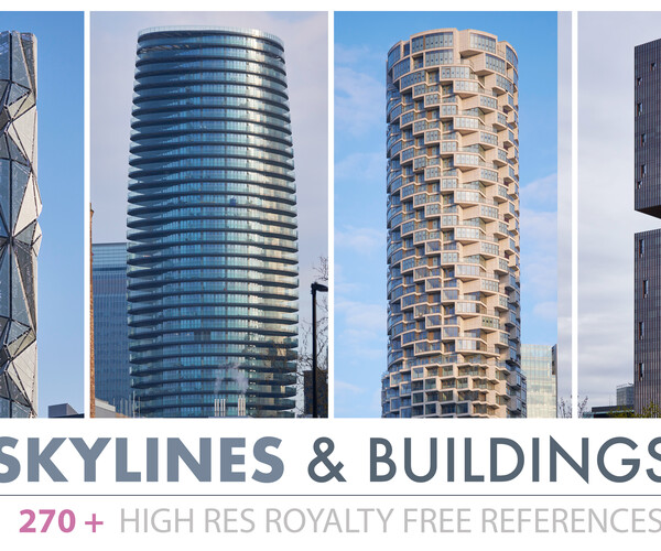 ArtStation - SKYLINES & BUILDINGS | Resources
