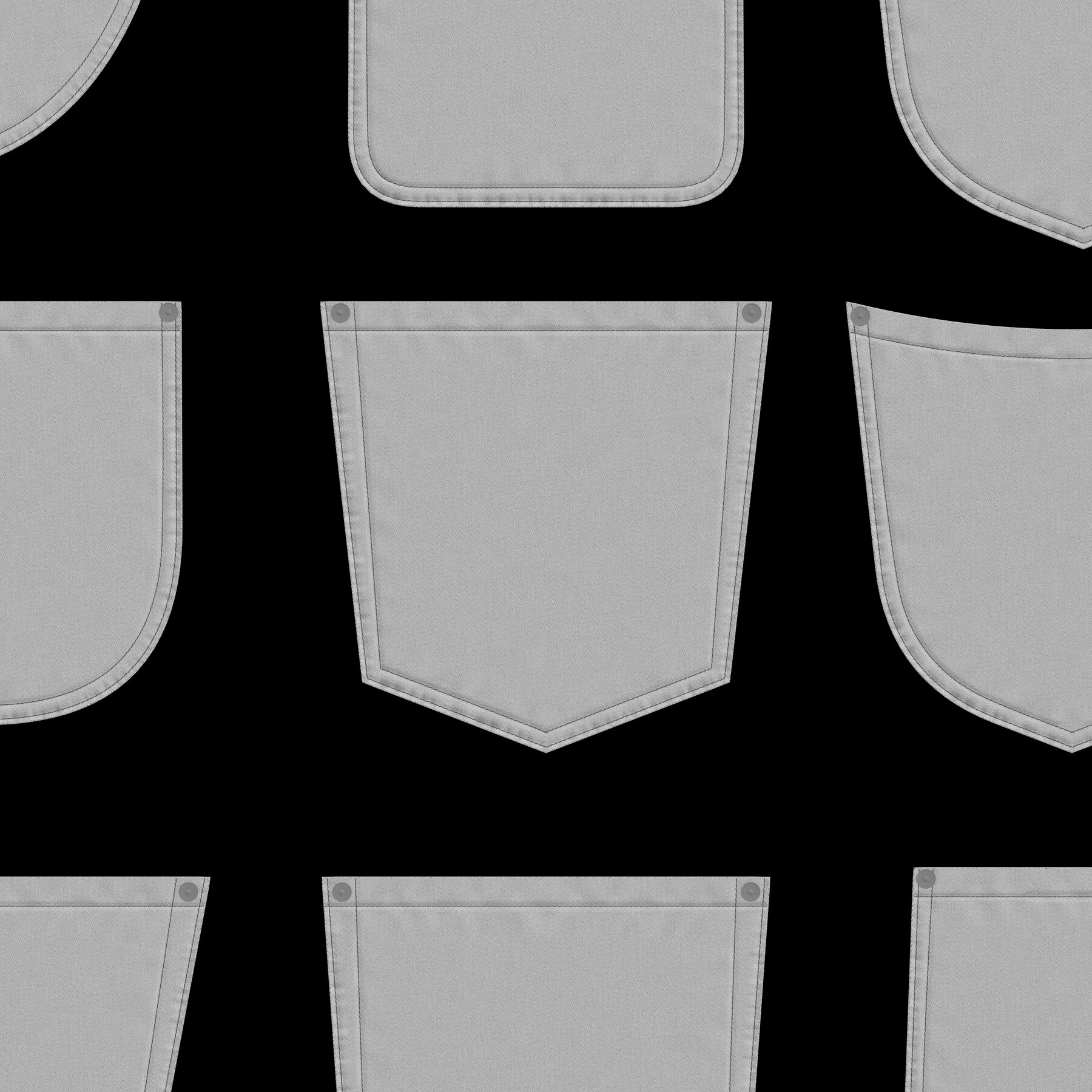 ArtStation - 47 POCKET SHAPES – zprj highpoly | Resources